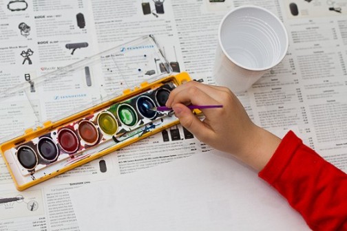 Quick Tip: Protect Your Table From Paint - Art For Kids Hub