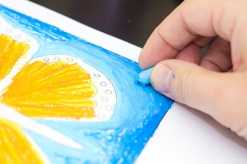 Oil Pastel Art Project - Monarch Butterfly - Art For Kids Hub