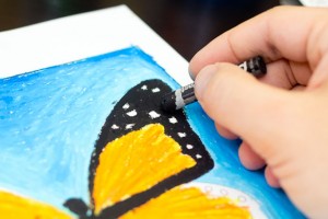 Oil Pastel Art Project - Monarch Butterfly - Art For Kids Hub