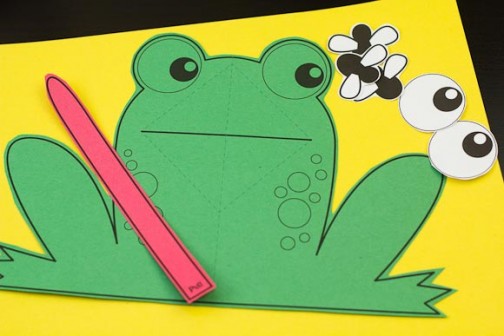 Easy Pop-Up Frog - Art For Kids Hub