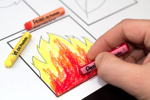 Intro To Pastels For Kids: How To Blend With Oil Pastels - Art For Kids ...