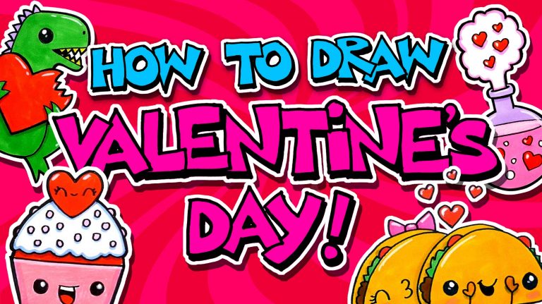Valentine's Day Archives - Art For Kids Hub