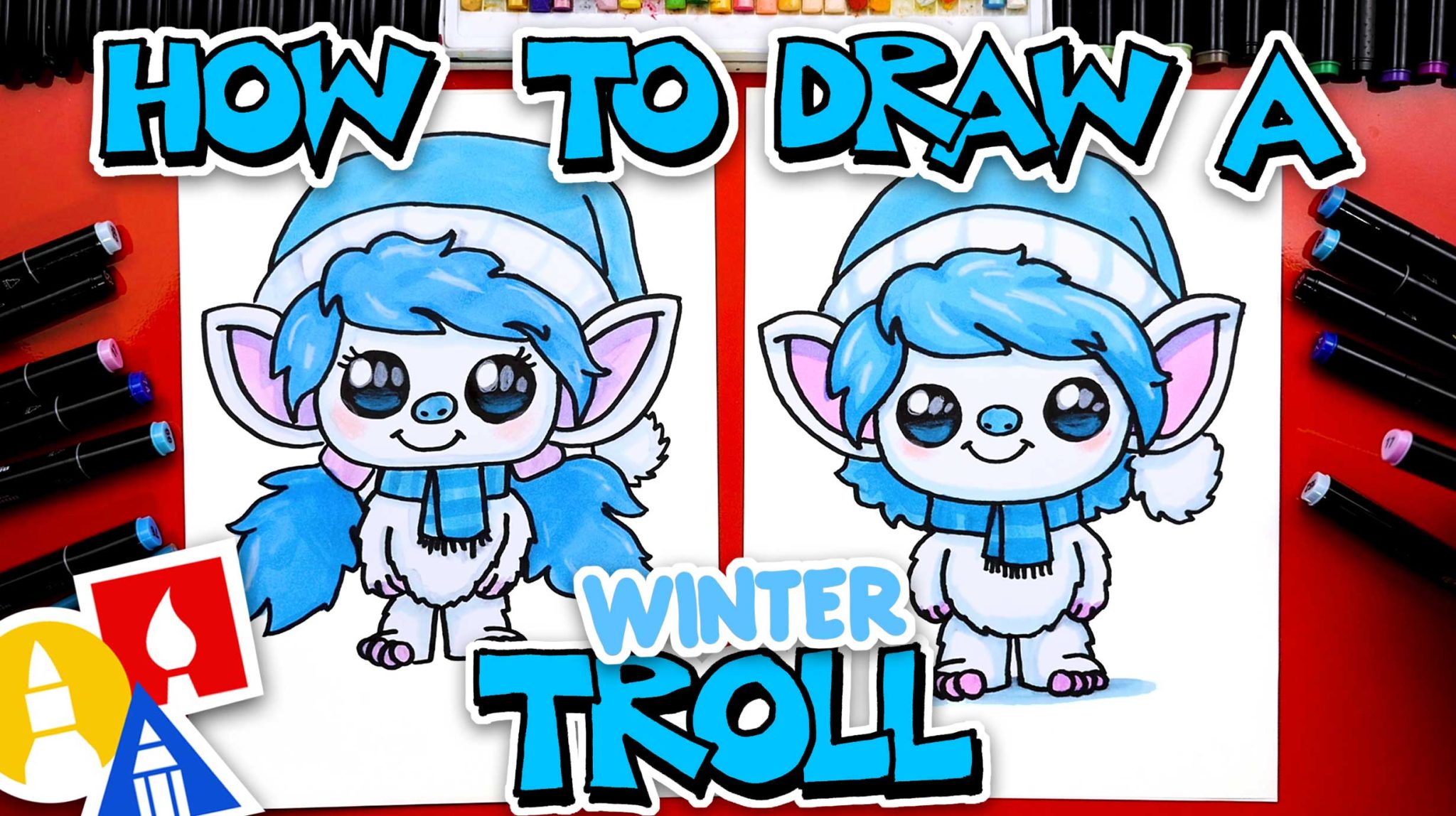 Winter Archives - Art For Kids Hub