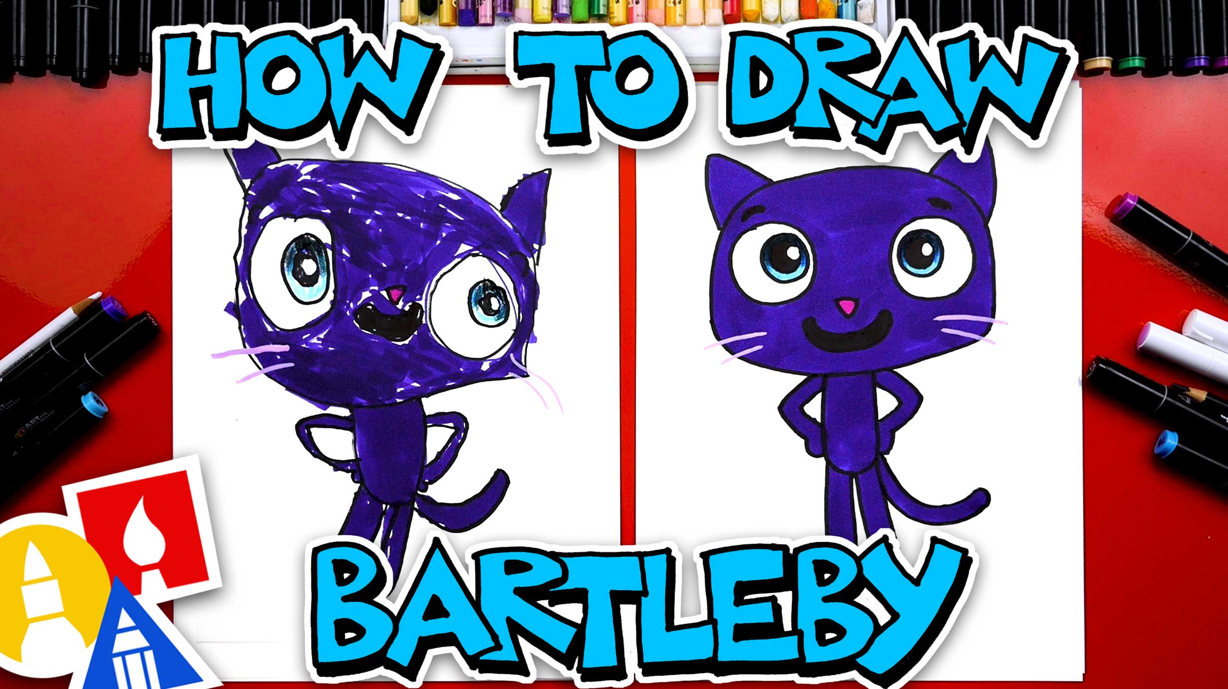 How To Draw Bartleby From True And The Rainbow Kingdom - Art For Kids Hub
