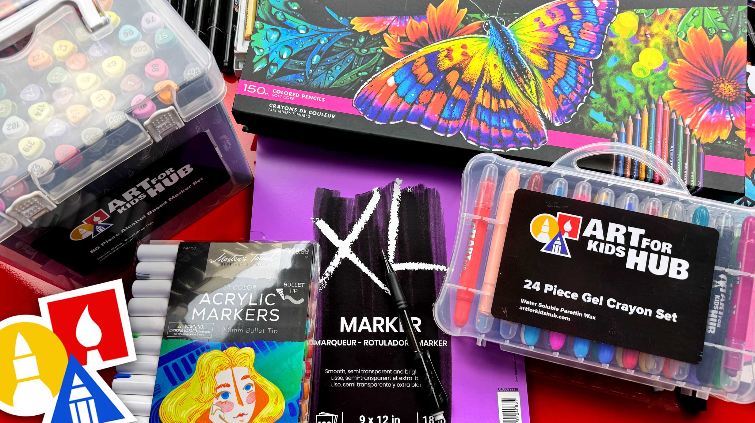 Art Supplies We Love Using - Art For Kids Hub