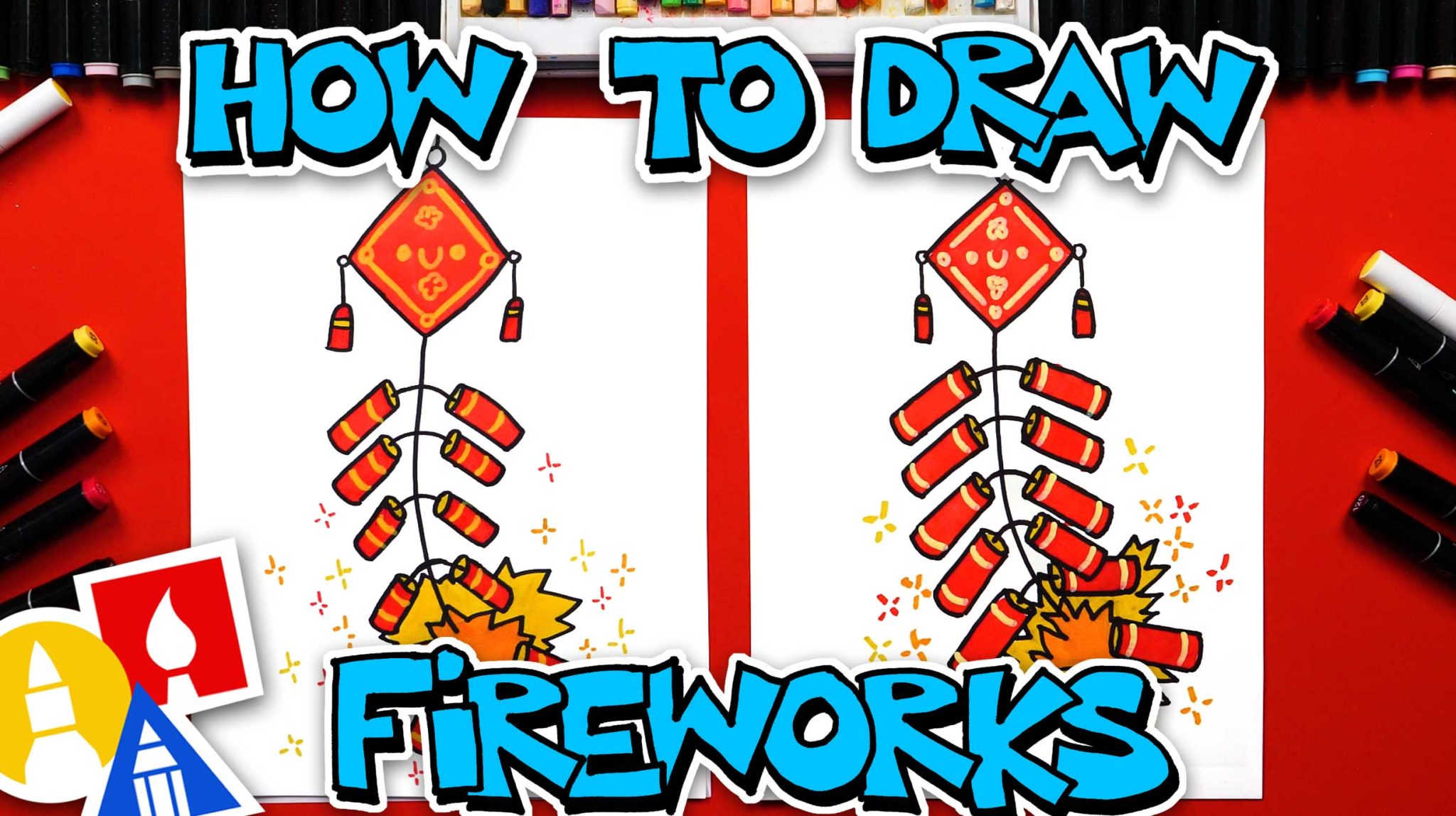 Lunar New Year Archives - Art For Kids Hub — Free Drawing Lessons for Kids