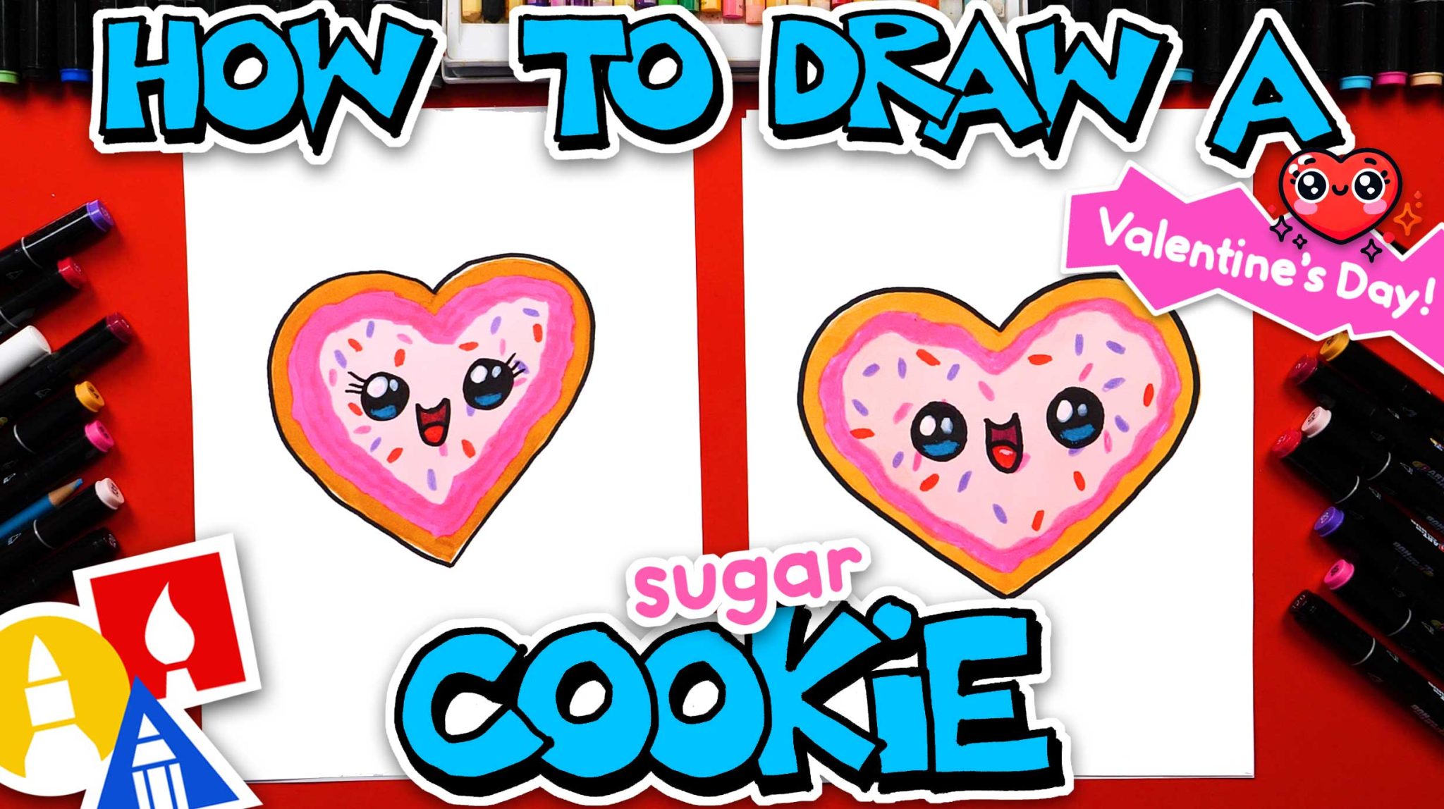 Valentine's Day Archives - Art For Kids Hub — Free Drawing Lessons for Kids
