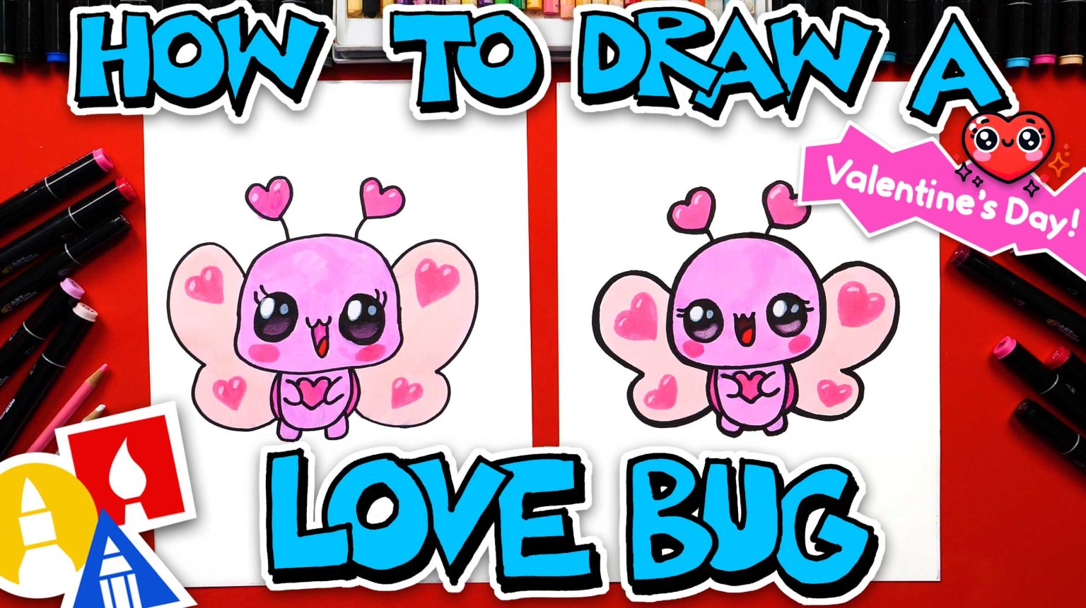 Valentine's Day Archives - Art For Kids Hub — Free Drawing Lessons for Kids