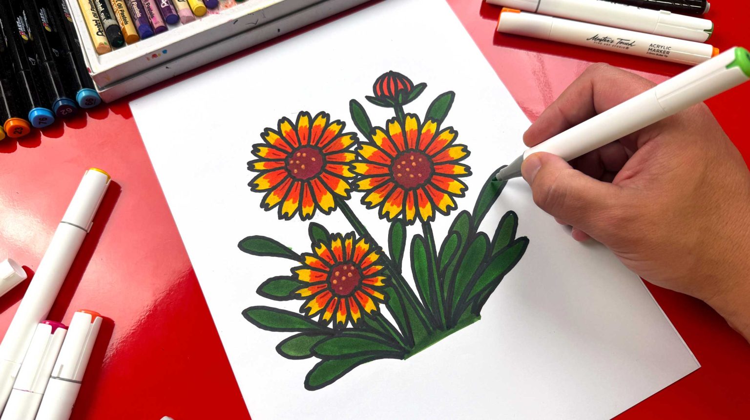 Flowers Archives - Art For Kids Hub