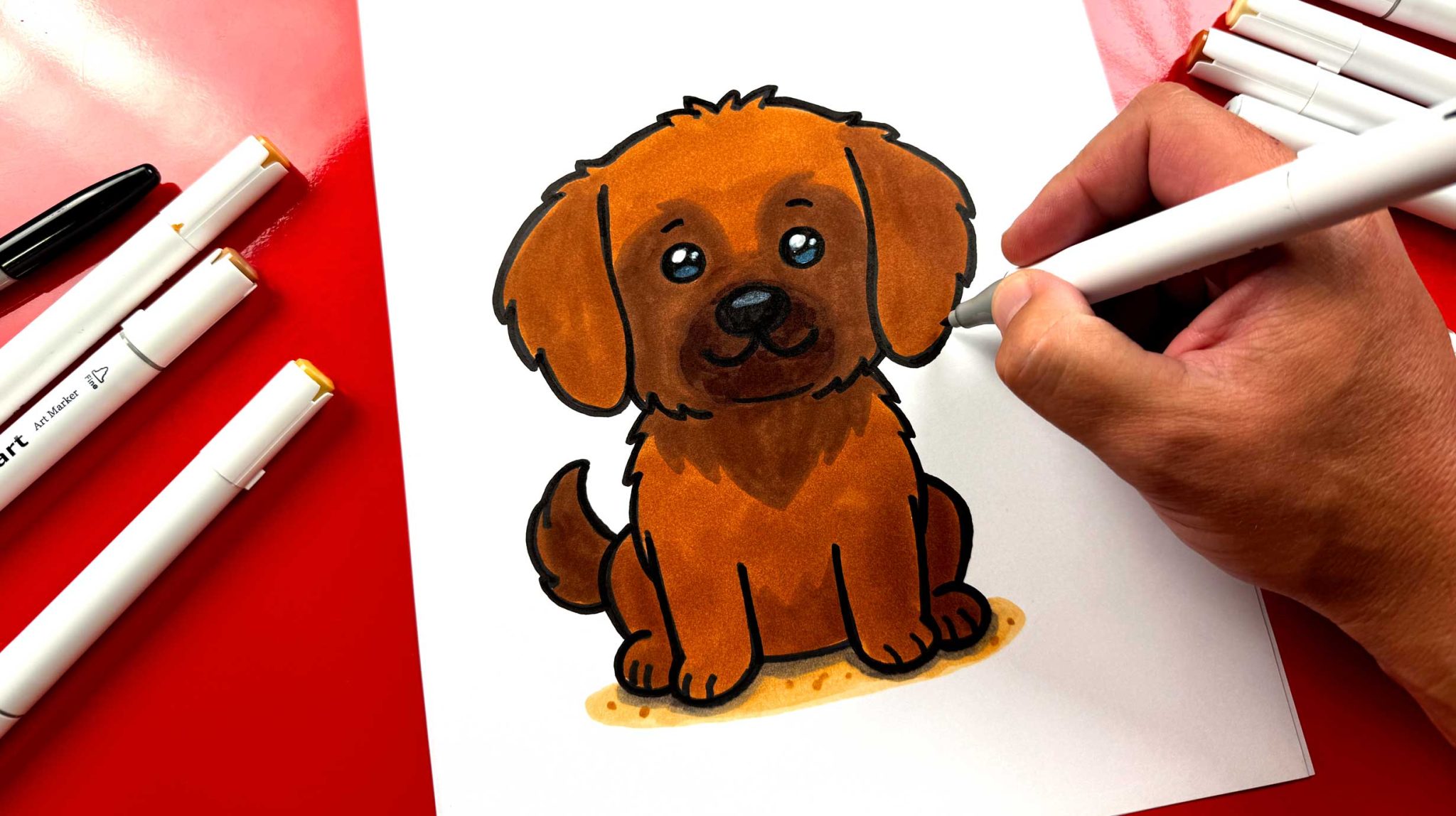 Dogs Archives - Art For Kids Hub — Free Drawing Lessons for Kids