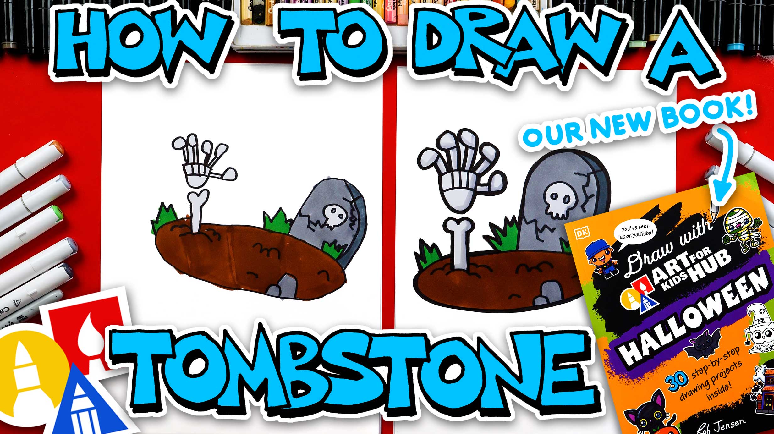 Draw With Art For Kids Hub Halloween Book - Art For Kids Hub