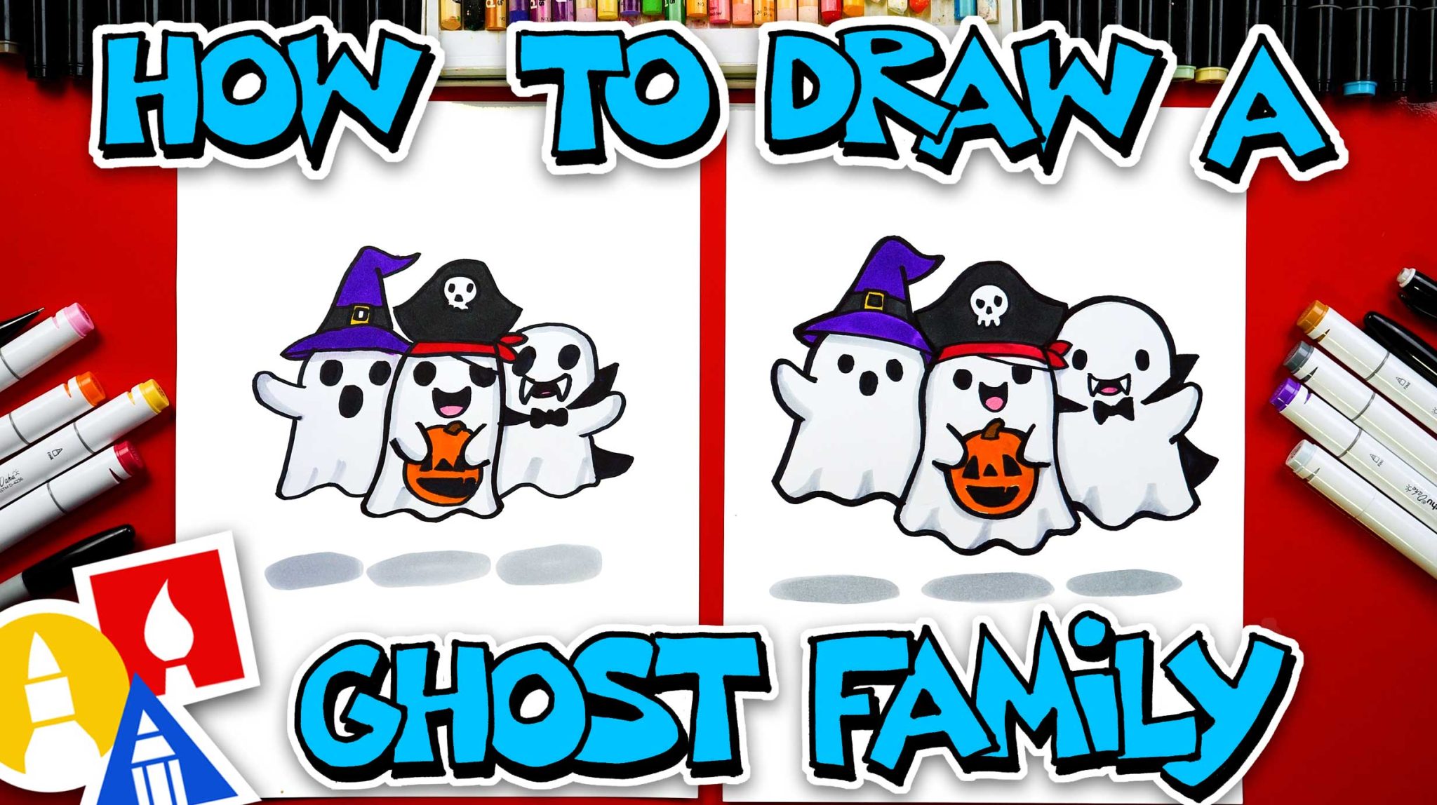 Halloween Archives - Art For Kids Hub — Free Drawing Lessons for Kids