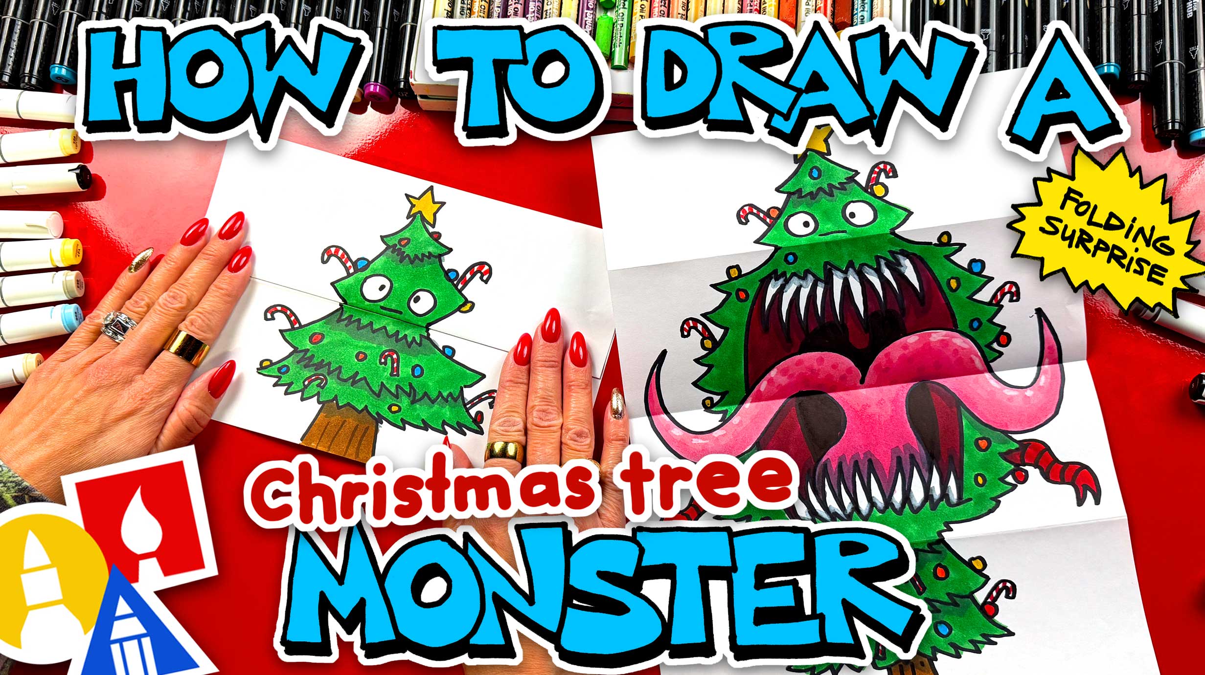 How To Draw Christmas Tree Picture