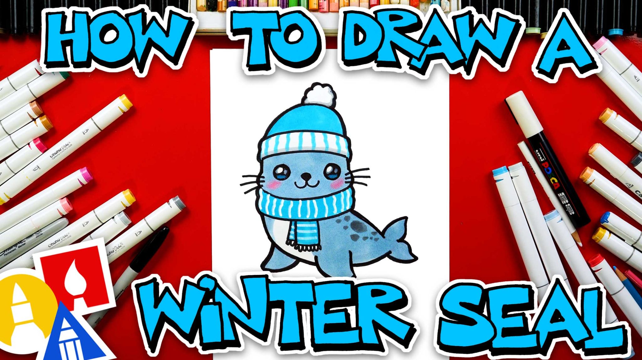 Winter Archives - Art For Kids Hub — Free Drawing Lessons for Kids
