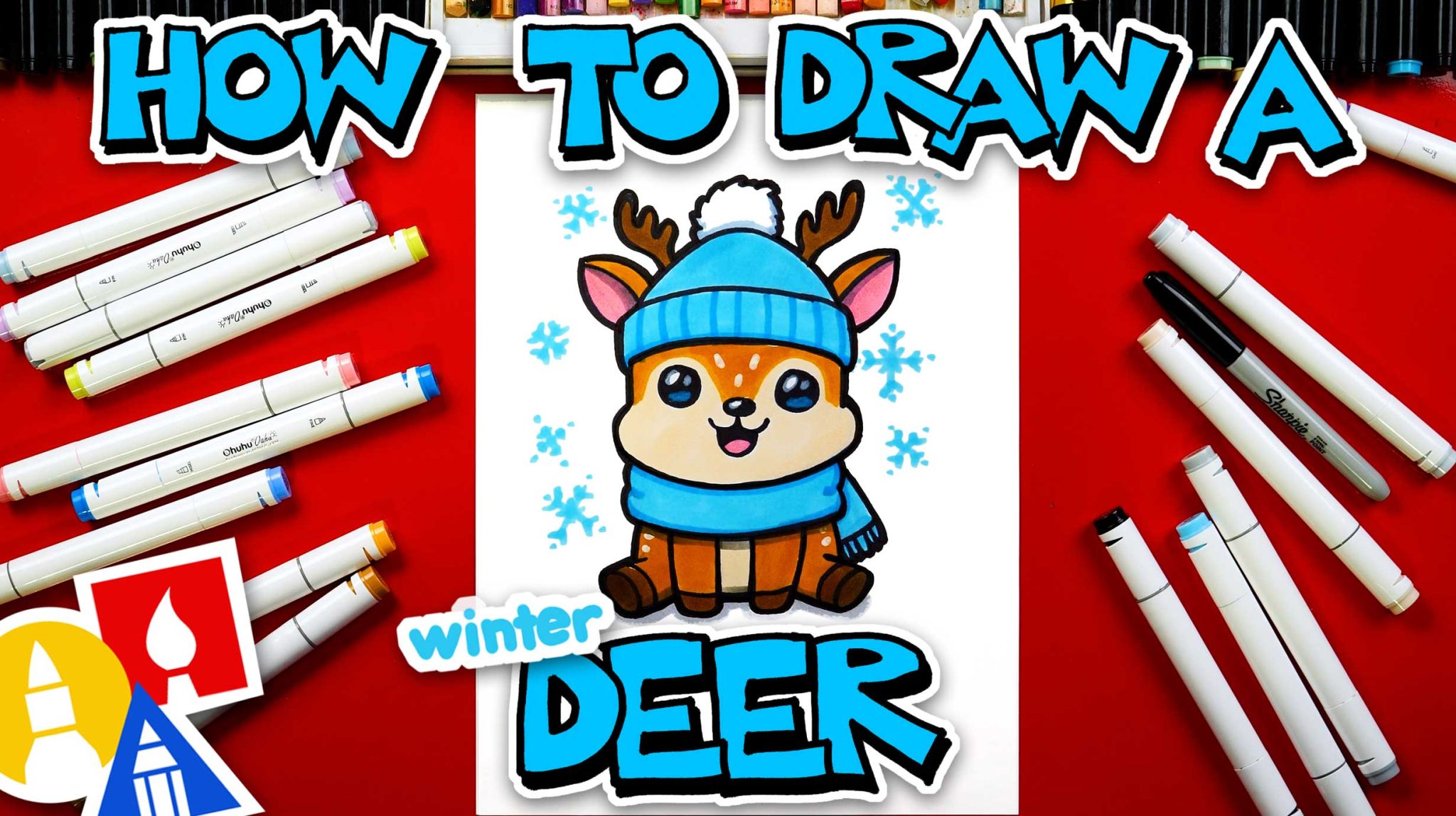 Winter Archives - Art For Kids Hub — Free Drawing Lessons for Kids
