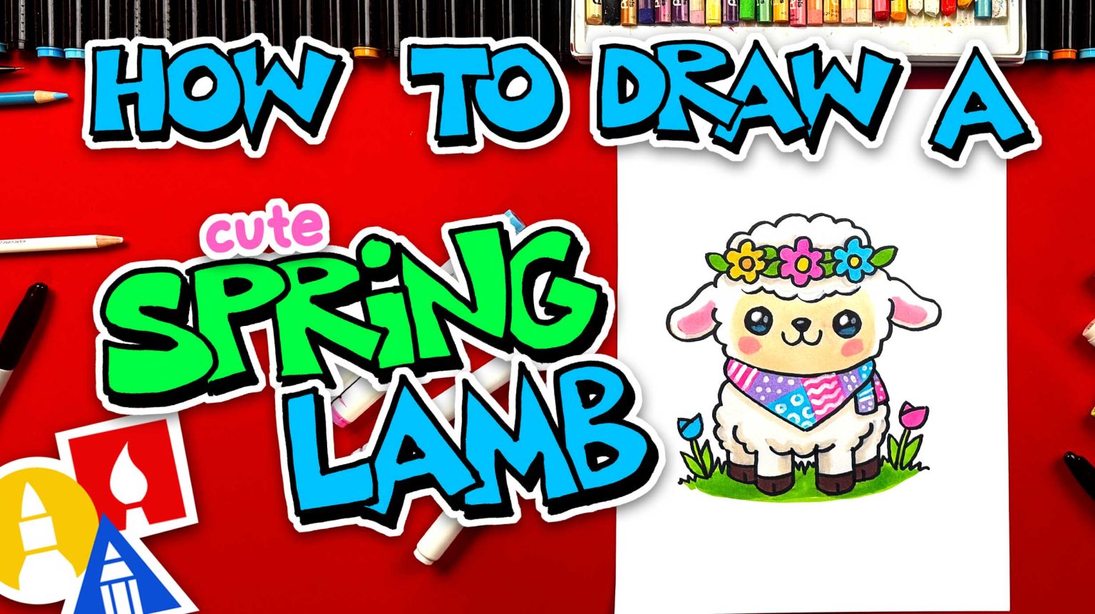 Spring Archives - Art For Kids Hub — Free Drawing Lessons for Kids